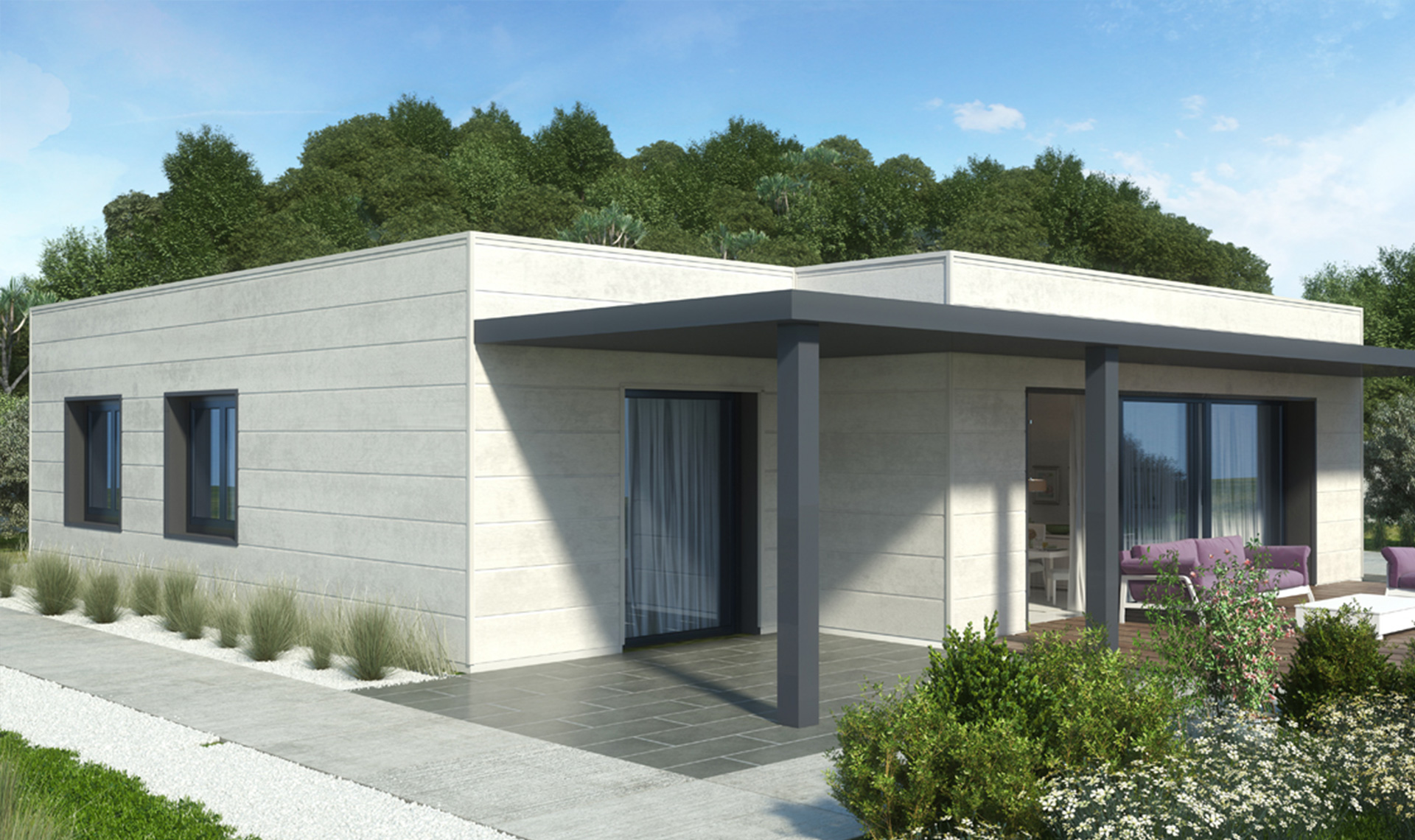 Trespa Facade Stone Gray