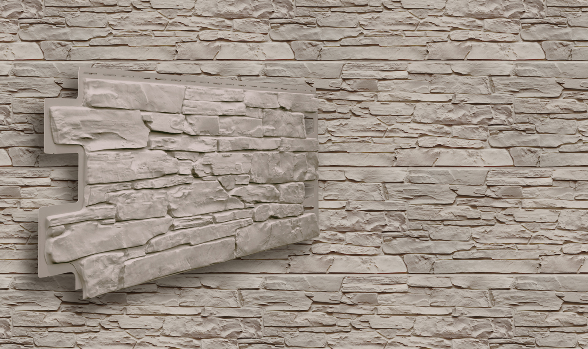 Fassadenplatte Solid, Stone, Calabria - Interieur von VOX